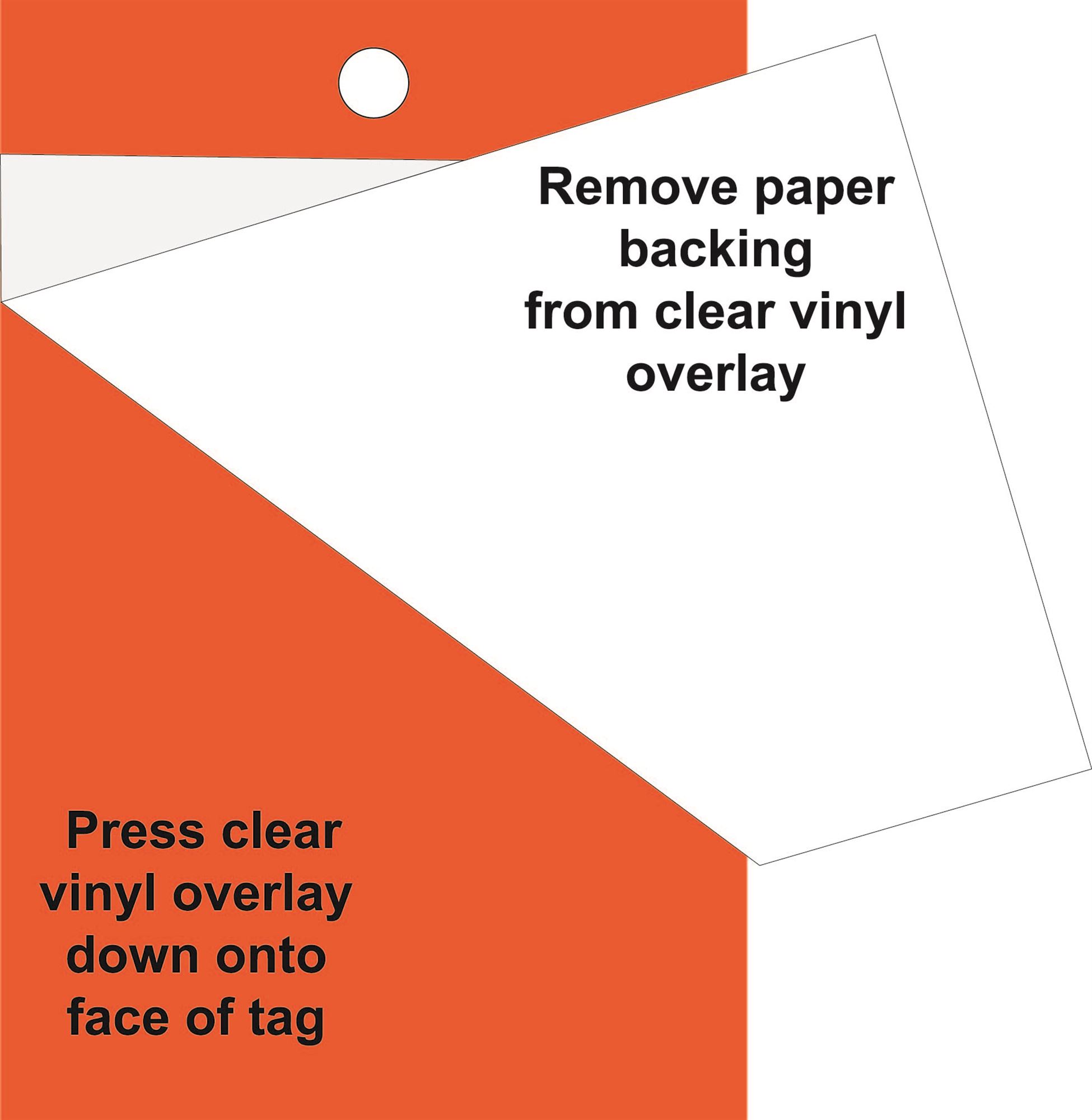 Reel Smart - Self Laminating Write on Tag 4 x 6 | Carlton Industries