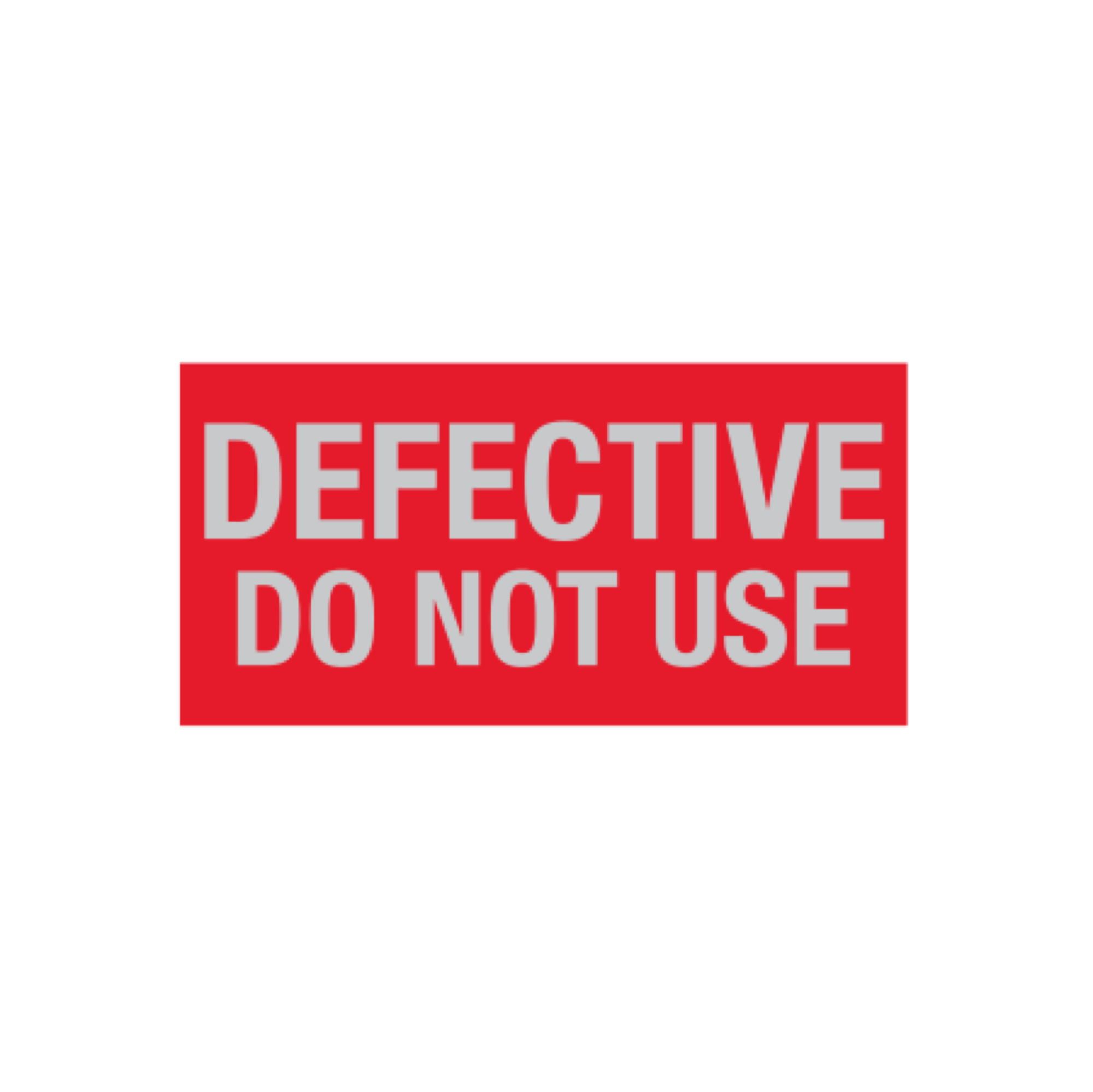 All Weather Calibration Decals (Maintenance) - Defective Do Not Use 1 x 2