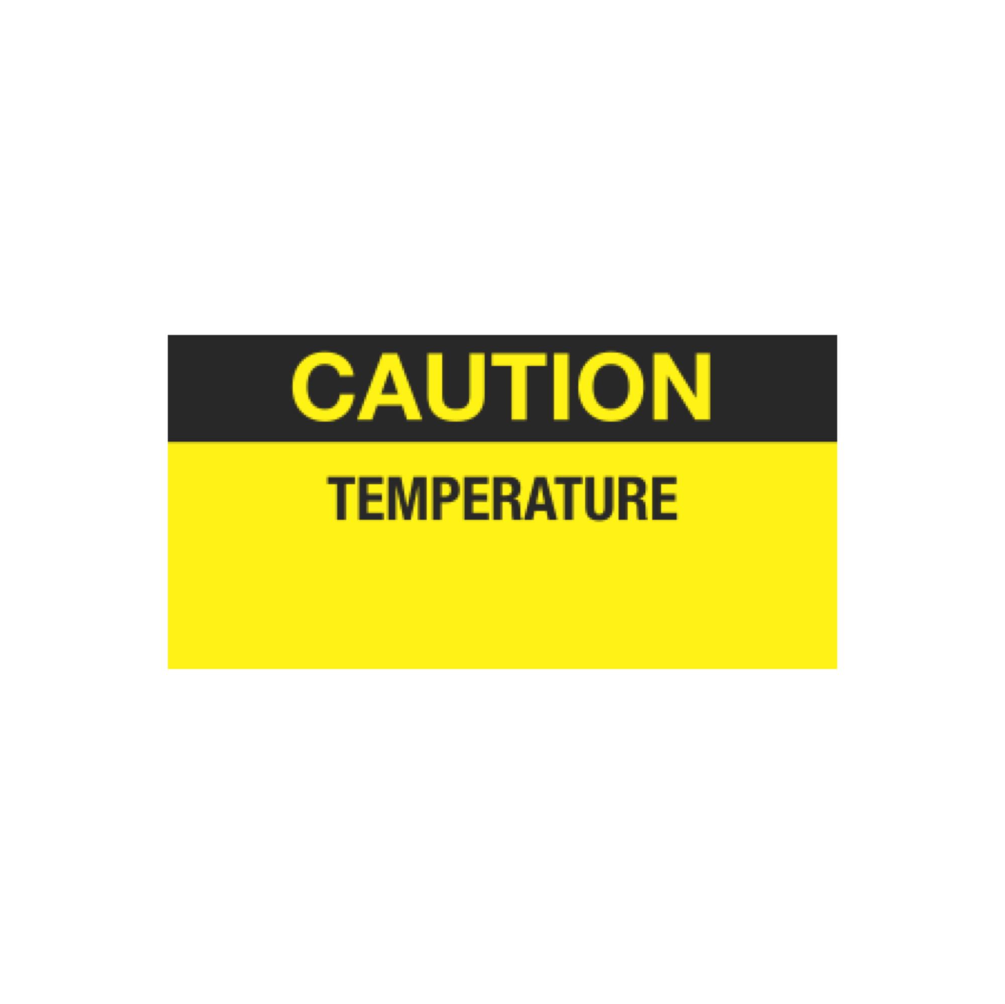 Caution Temperature - QC Write-On Decal | Carlton Industries