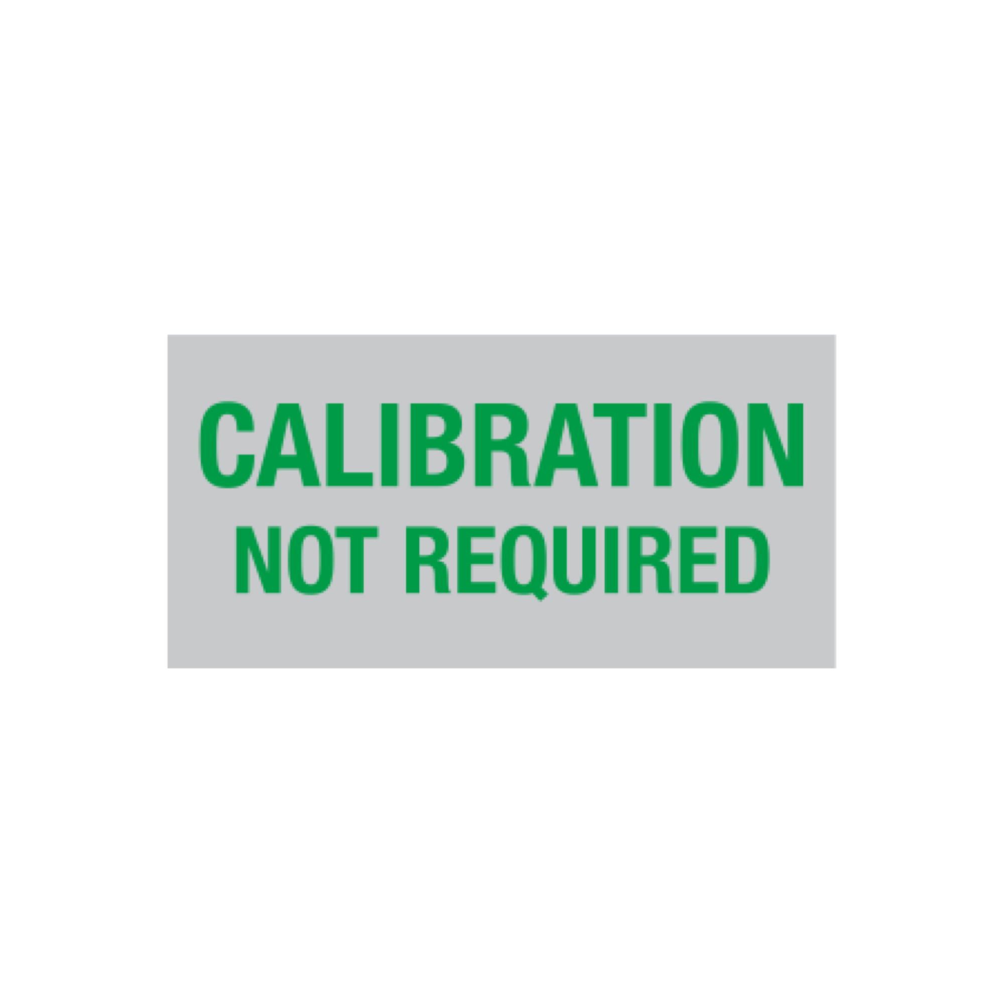 All Weather Calibration Decals - Calibration Not Required 1 x 2