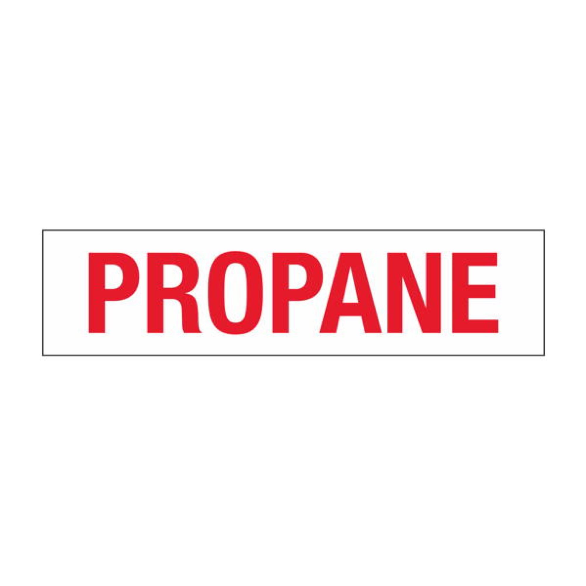 Truck/Tank Decals - Propane | Carlton Industries