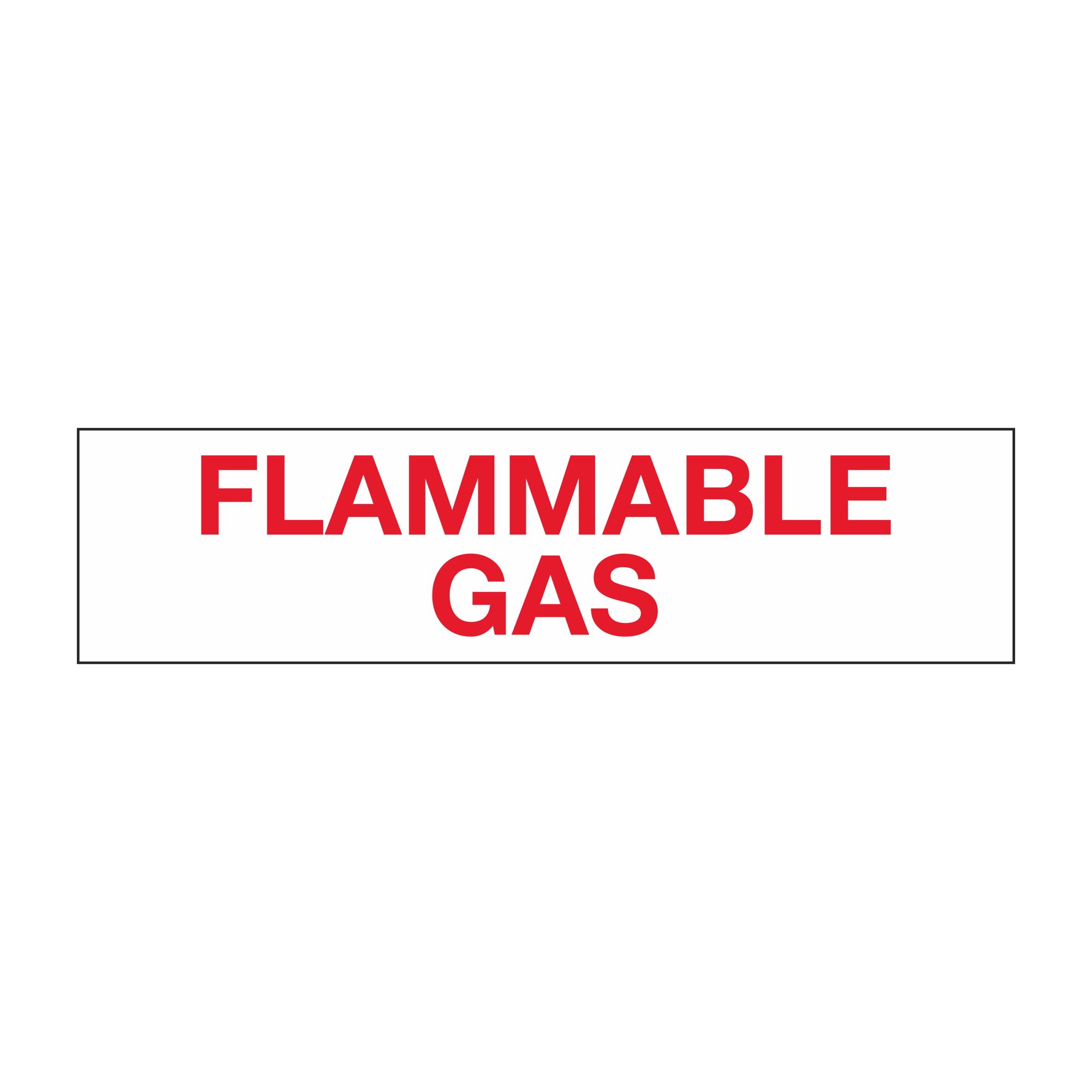 Truck/Tank Decals - Flammable Gas | Carlton Industries