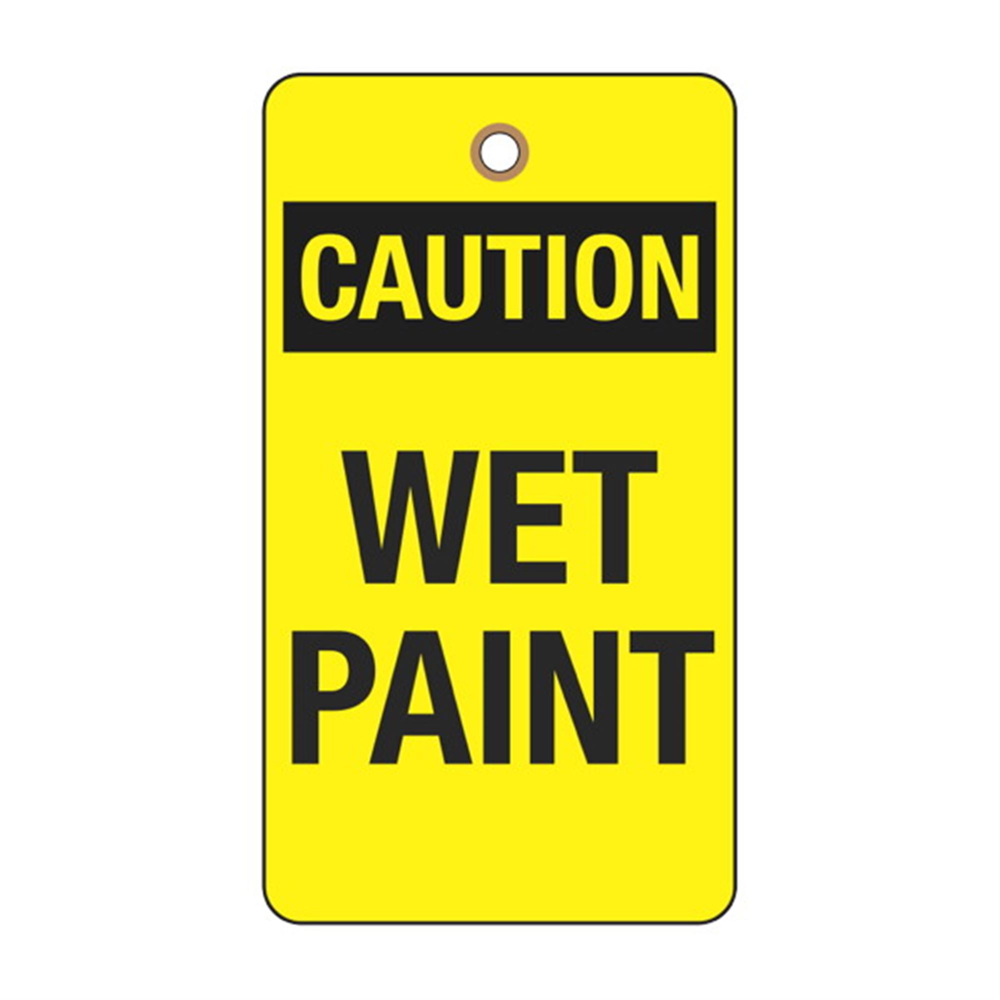 Caution Wet Paint Tag | Carlton Industries