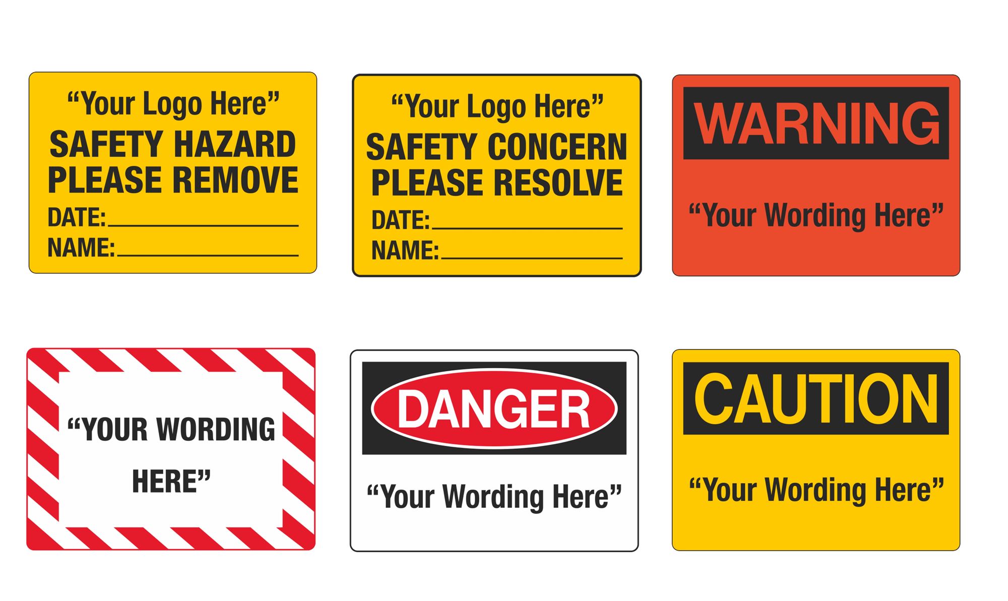 Custom Electrical Decals - 5" x 7" | Carlton Industries