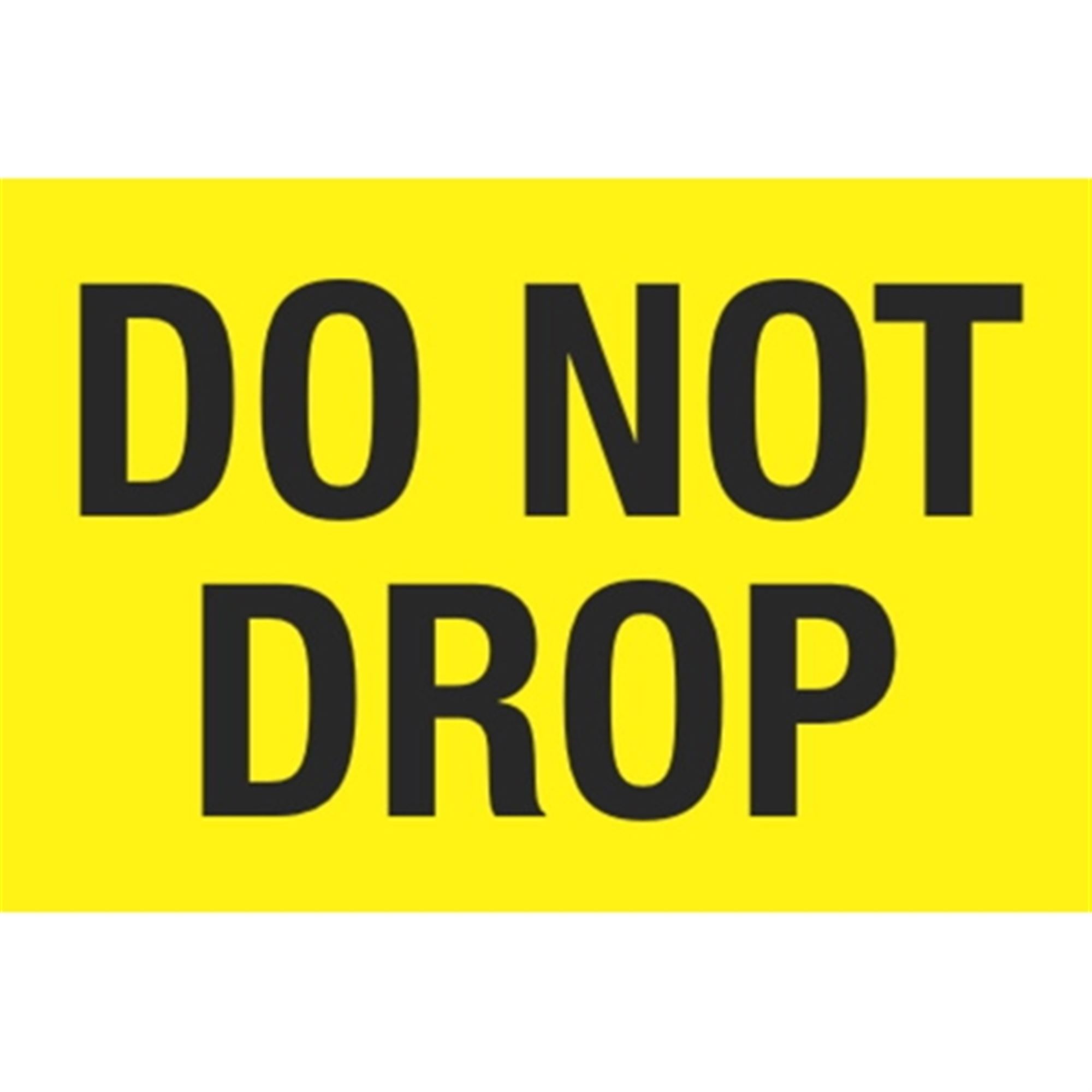 Pallet Labels - Do Not Drop - 2 x 3 | Carlton Industries