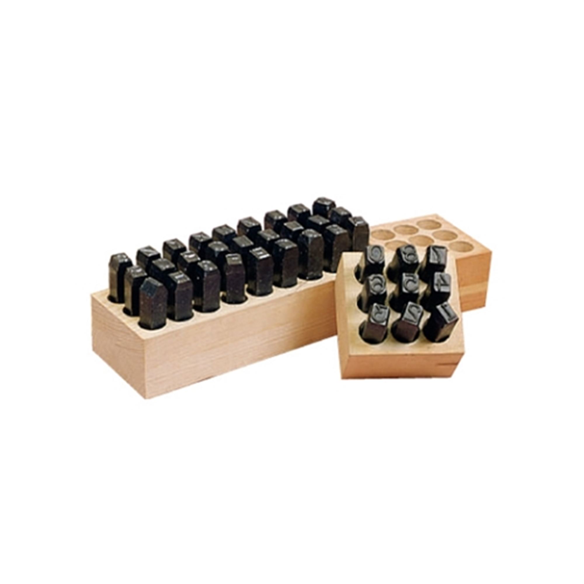 Steel Hand Stamps - Heavy Duty Grade 1/2" Letter Set | Carlton Industries