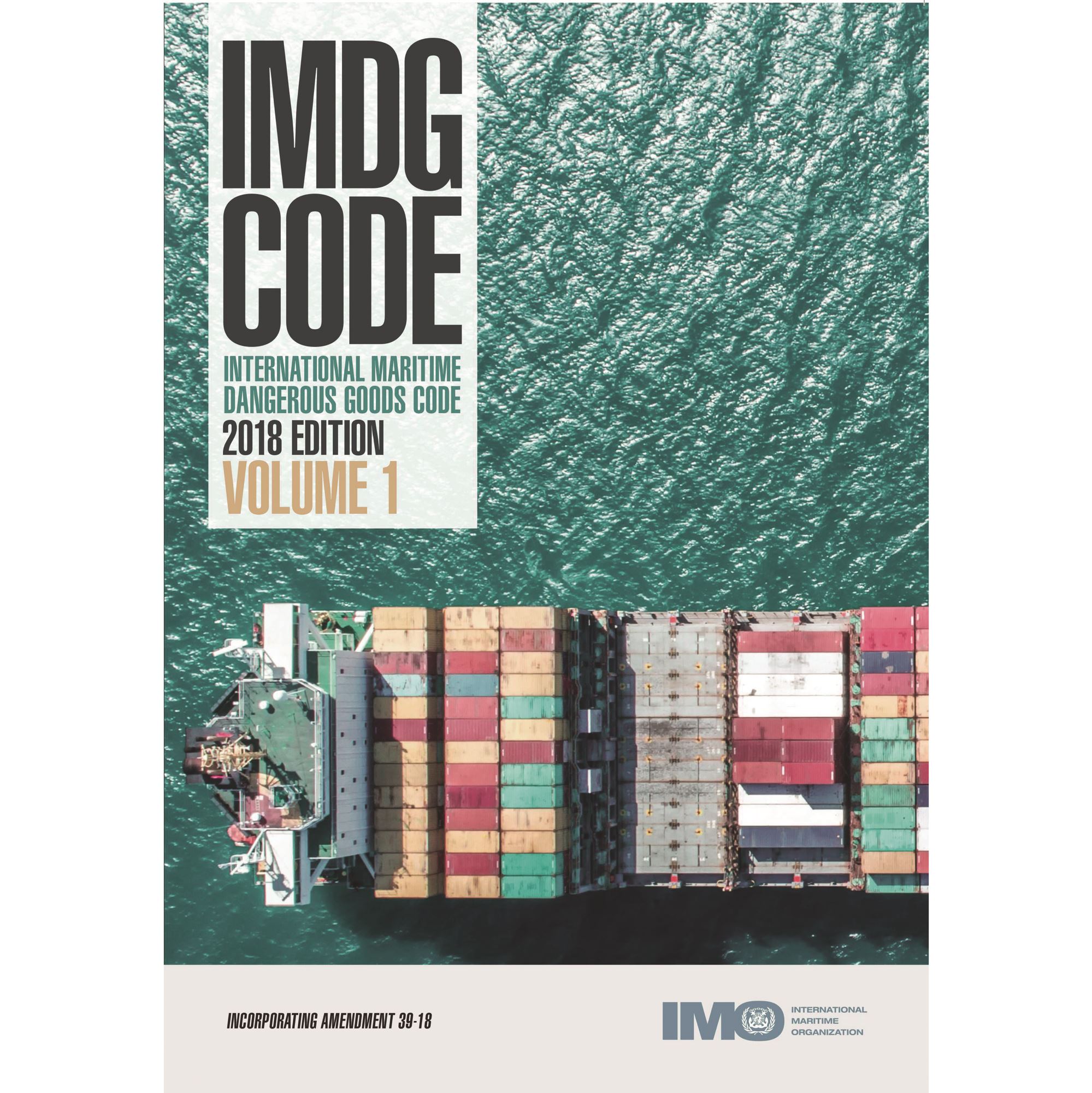 IMDG INTL Maritime Dangerous Goods Book 39th Amendment | Carlton Industries