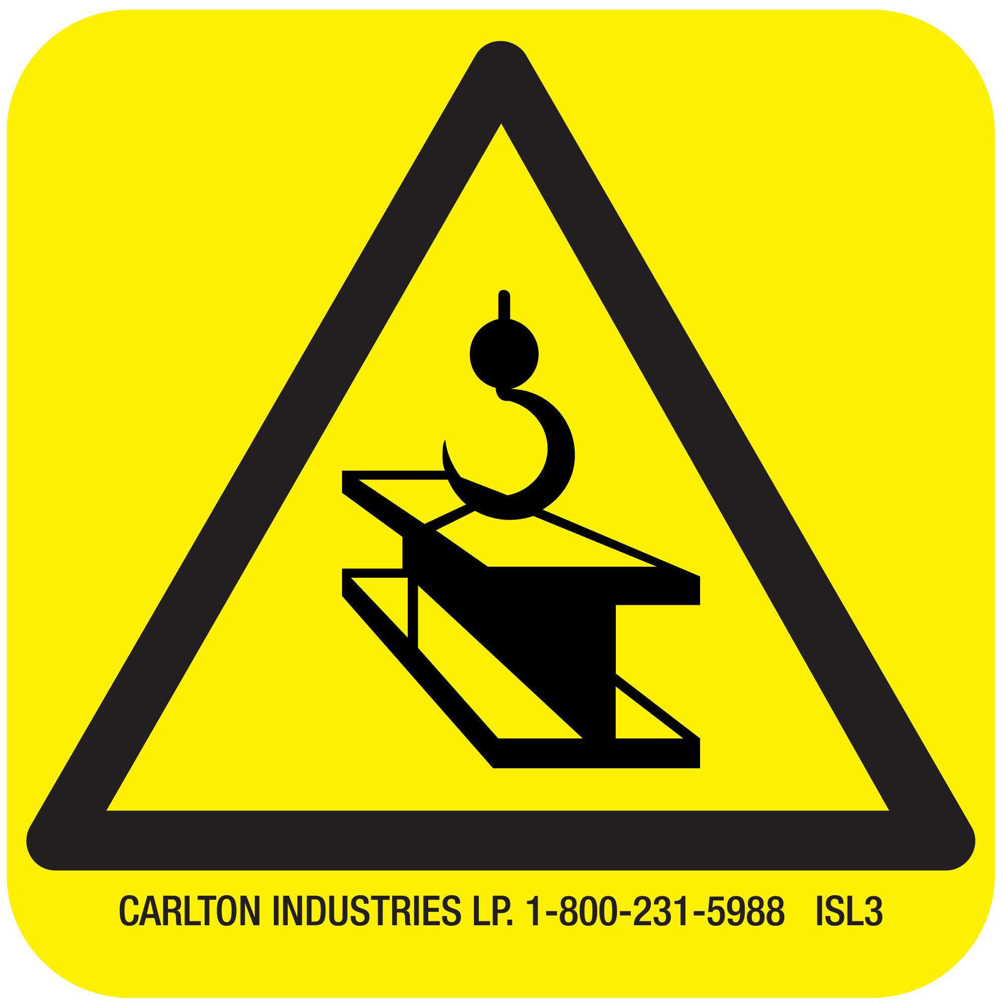 International Symbol Sign - Hanging Load | Carlton Industries