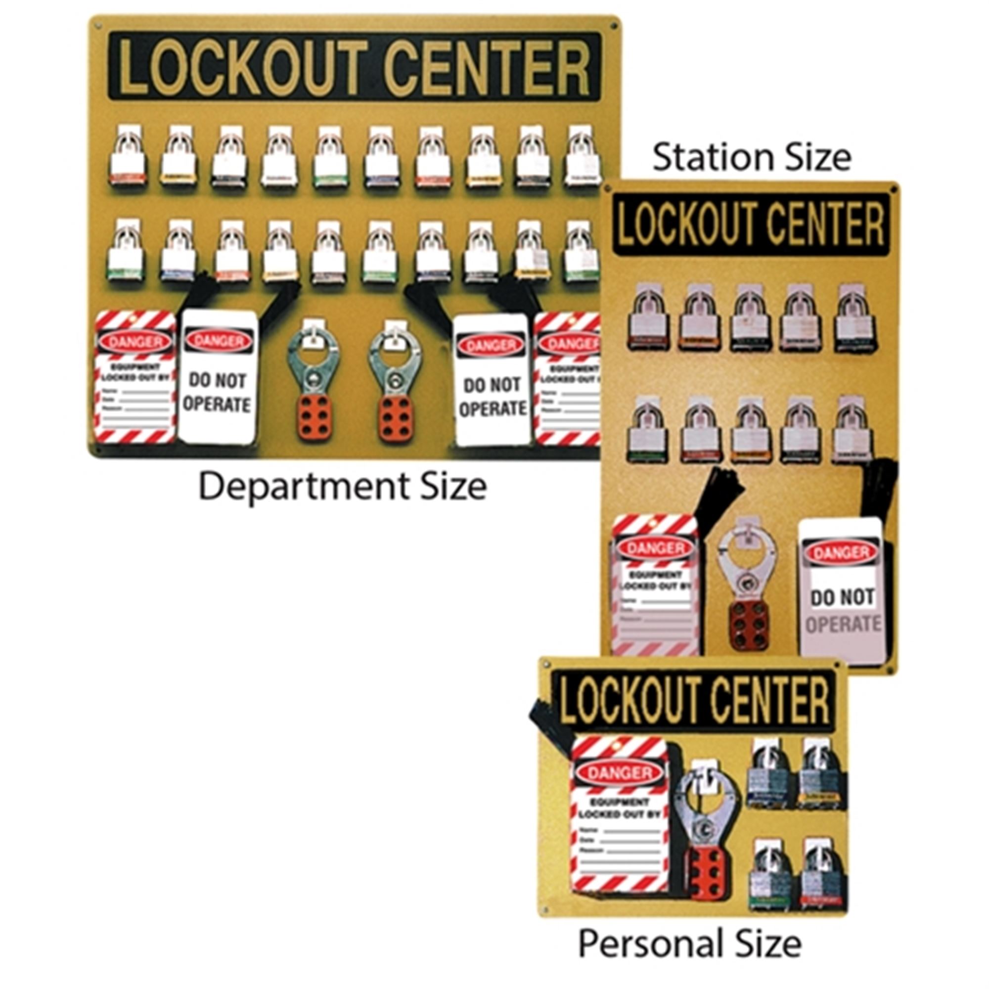 Lockout Centers - Department Size Unfilled Center Only 20 x 24