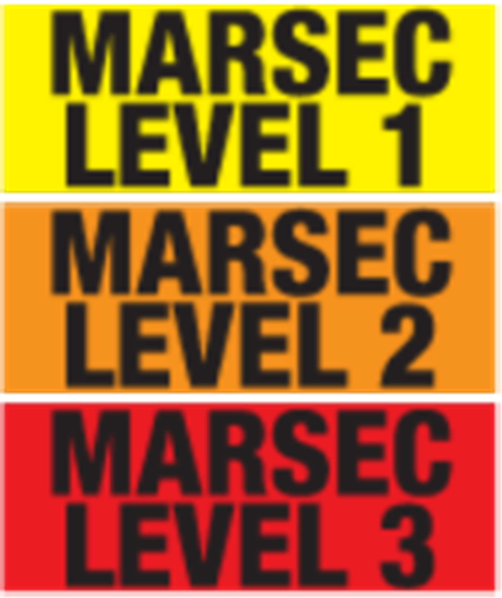 Magnetic MARSEC Signs - Replacement MARSEC Magnetic Panels for Premises ...