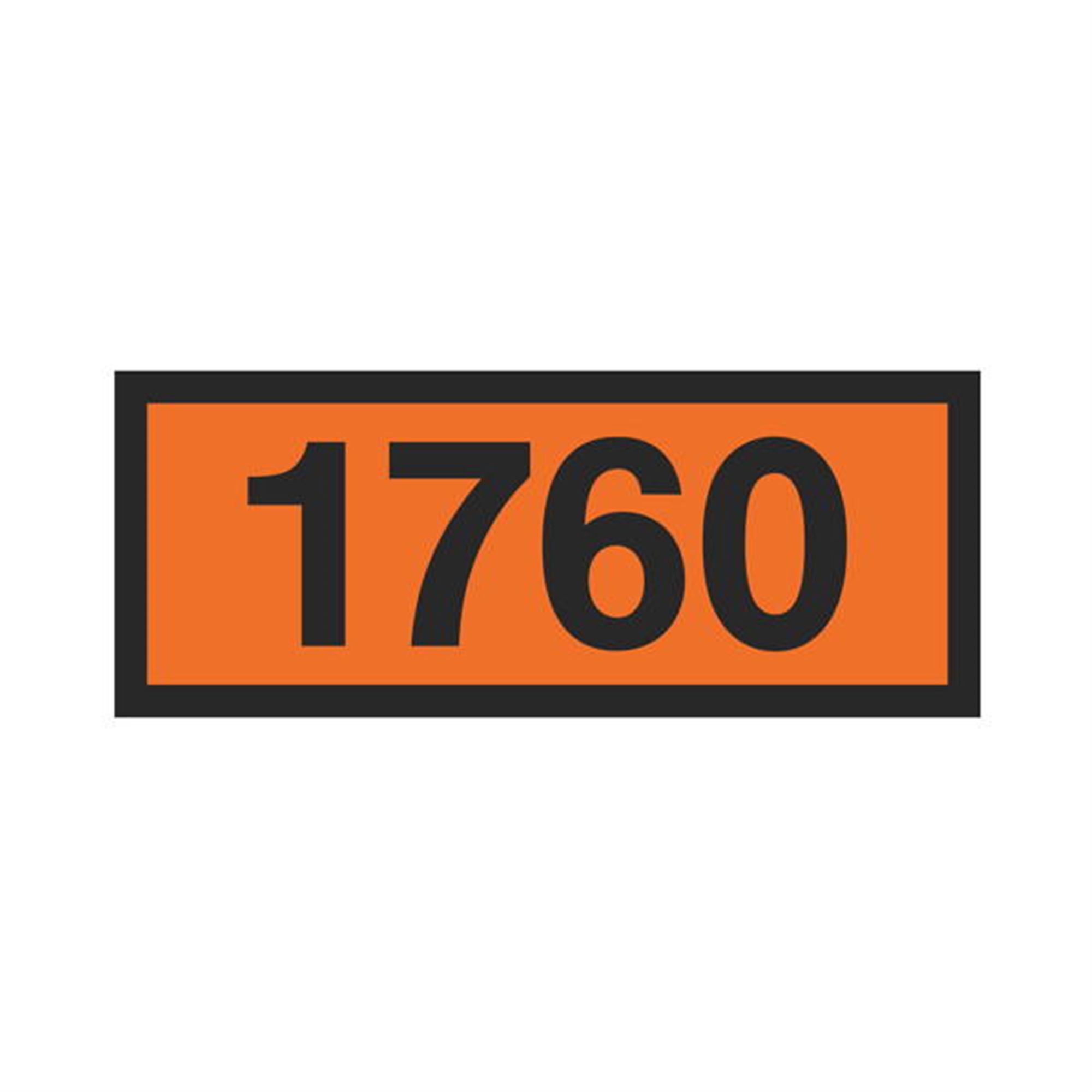 Printed Orange Panels - 1760 Orange Panel 160mm x 400mm