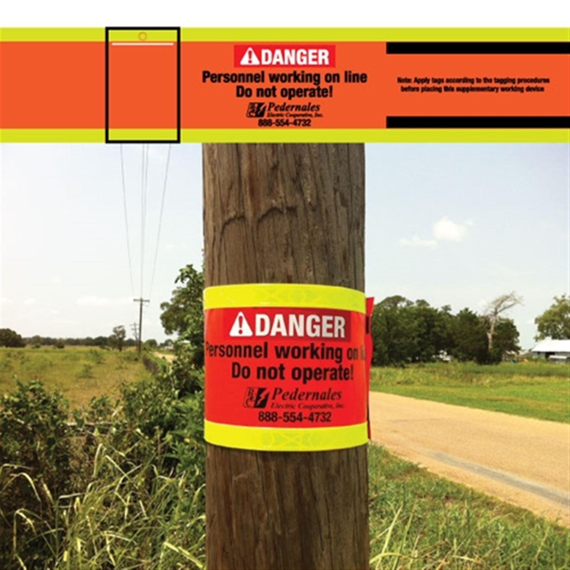 Pole Wrap Sign Jumbo - Custom | Carlton Industries