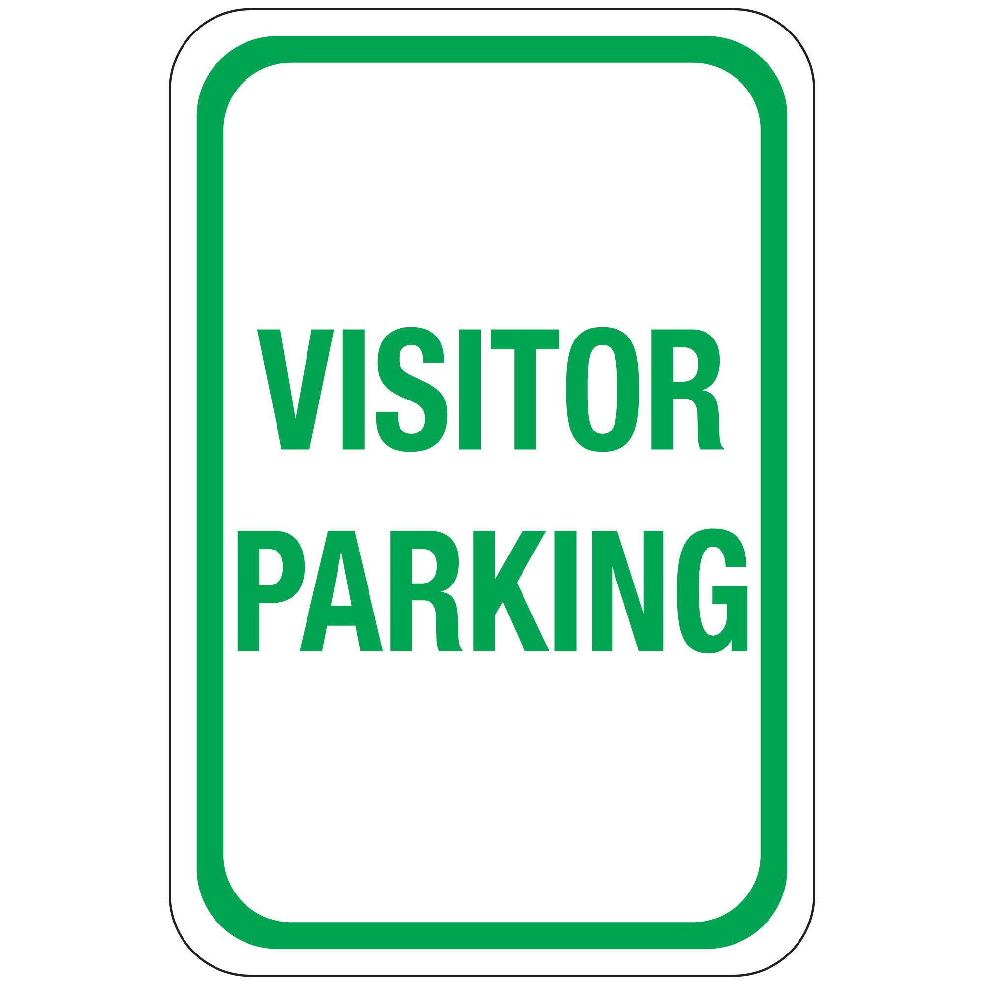 Visitor Parking Sign 12" x 18" | Carlton Industries