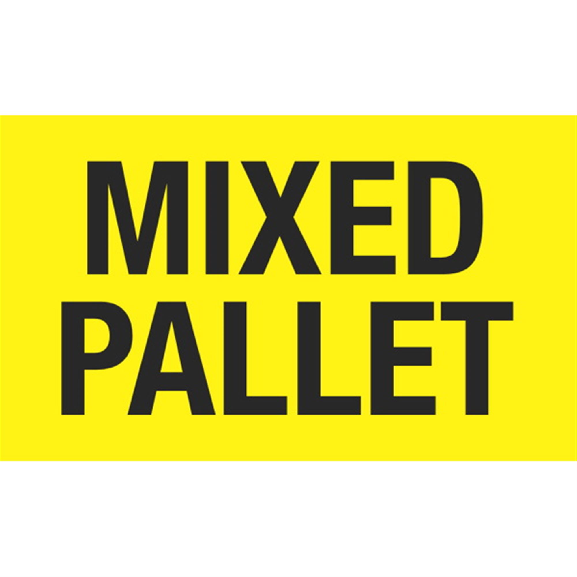 Mixed Pallet - Handling Label | Carlton Industries