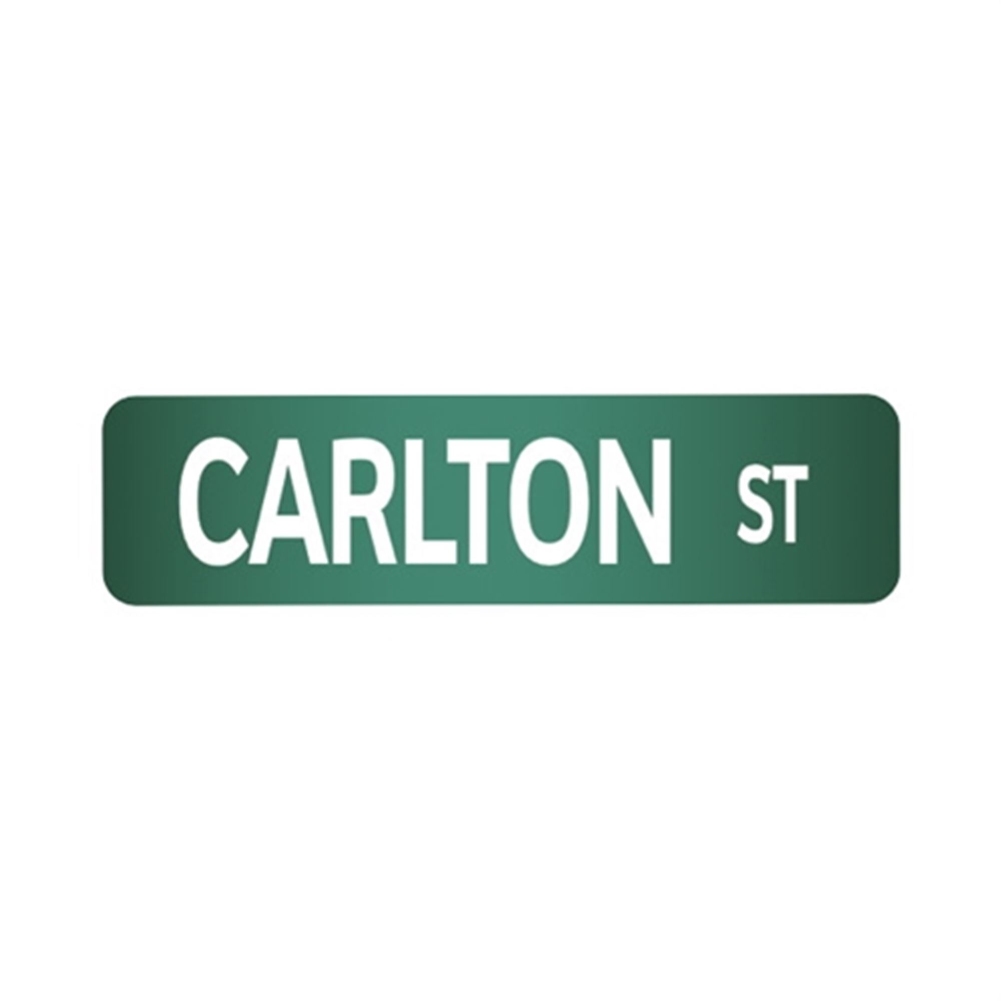 Custom Street Sign 6 Inch | Carlton Industries
