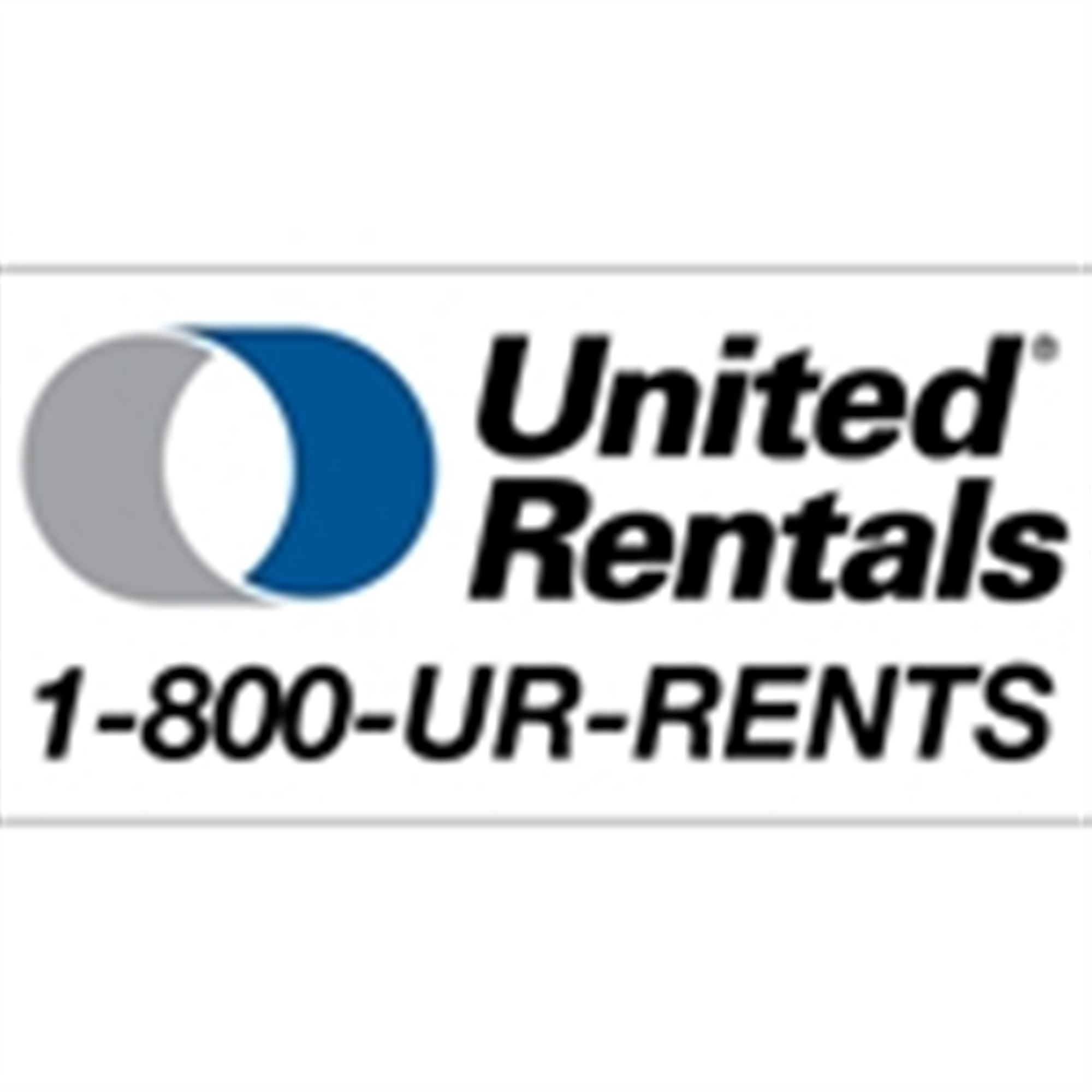 United Rentals Equipment Decals - 5x8 Decal with Phone Number 5 x 8 ...