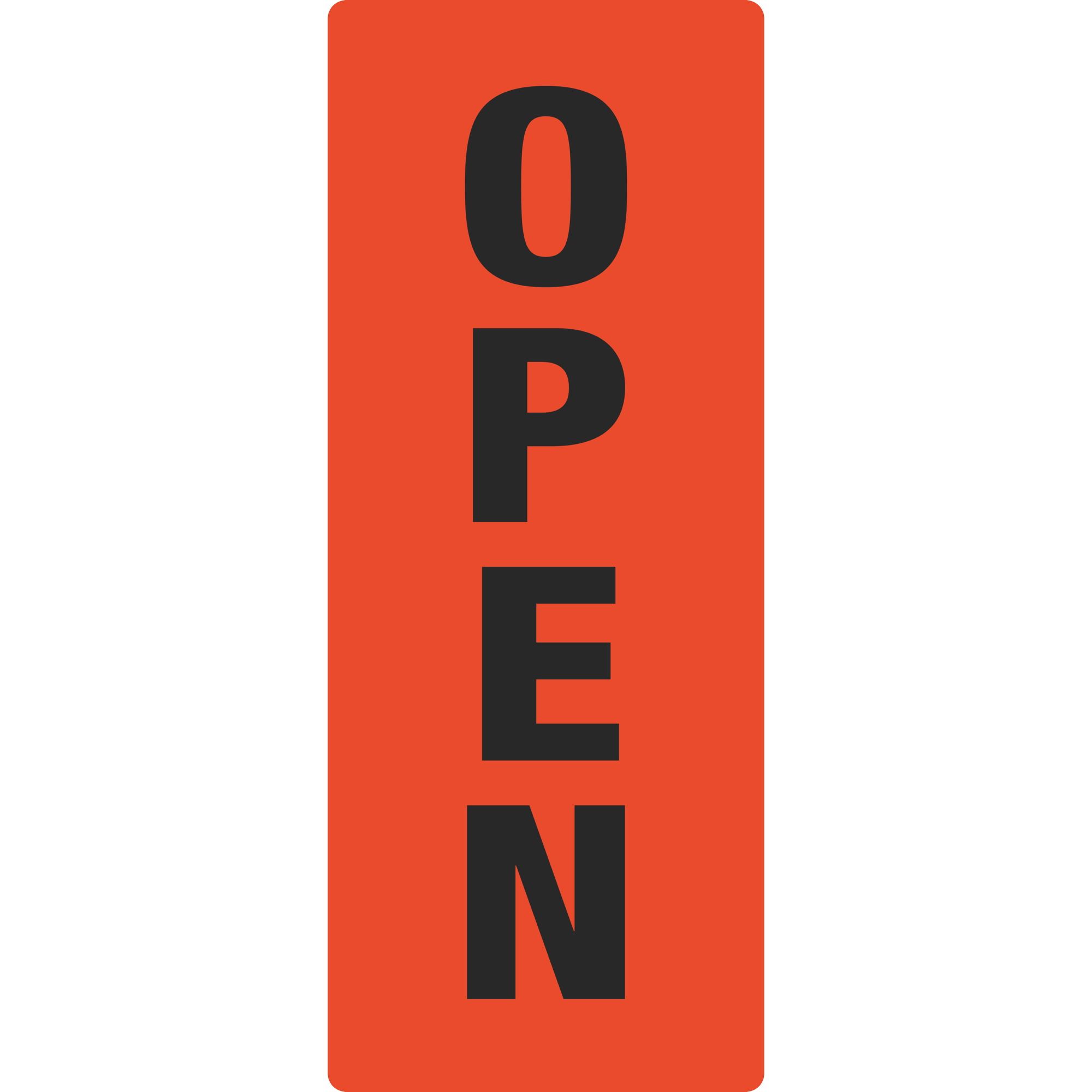 OPEN Barricade Panel with Base | Carlton Industries