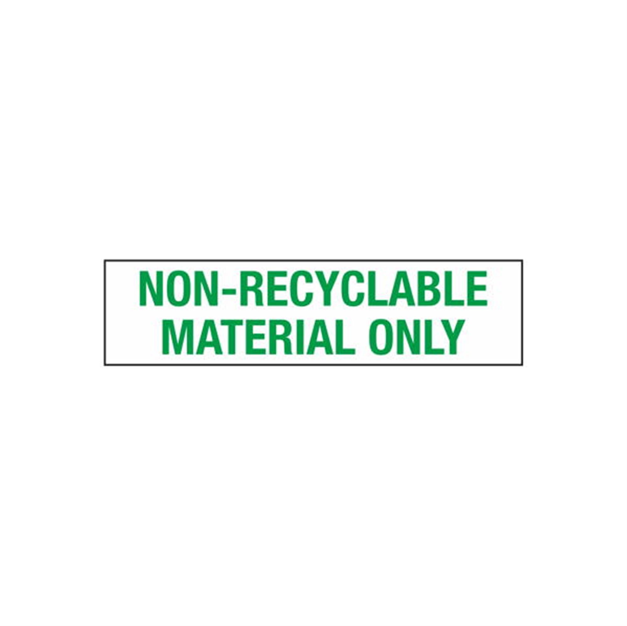 Non-Recyclable Material Only - 2 x 8 | Carlton Industries