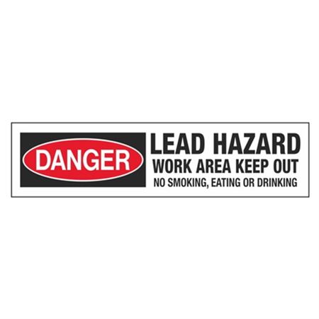Danger Lead Hazard Barricade Tape | Carlton Industries