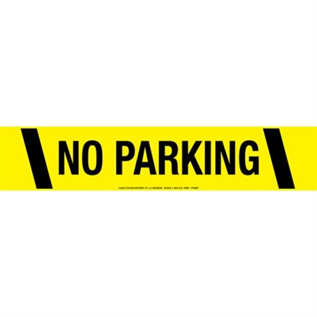 No Parking Barricade Tape | Carlton Industries