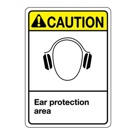 ANSI Ear Protection Sign | Carlton Industries