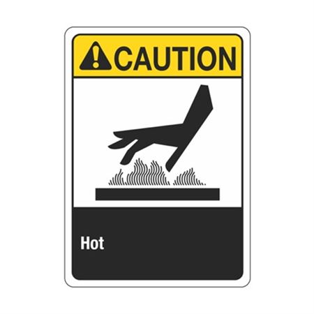 Caution Hot Sign | Carlton Industries