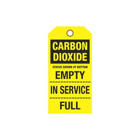 Cylinder Tag - Carbon Dioxide | Carlton Industries
