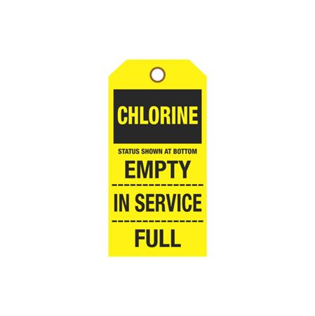 Cylinder Tag - Chlorine | Carlton Industries