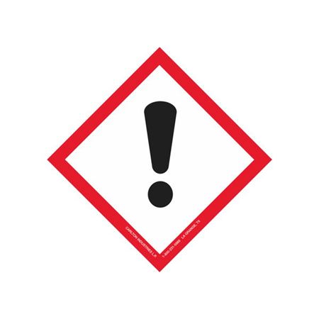 Globally Harmonized 2" Labels - GHS Exclamation Point