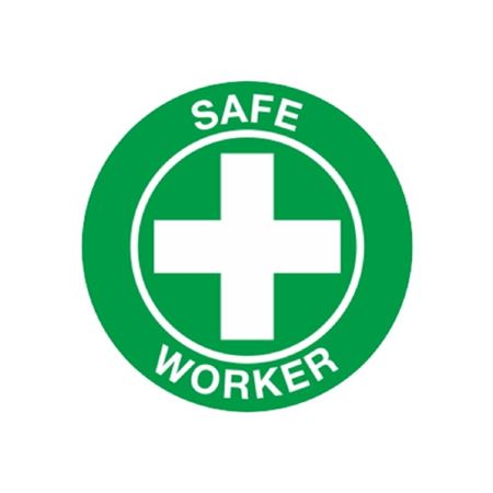 Safe Worker Hard Hat Decal | Carlton Industries