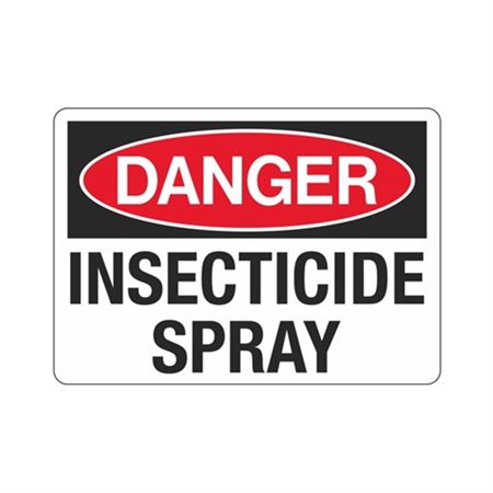 Danger Insecticide Spray Sign | Carlton Industries