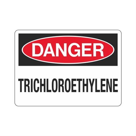 Danger Trichloroethylene Sign | Carlton Industries
