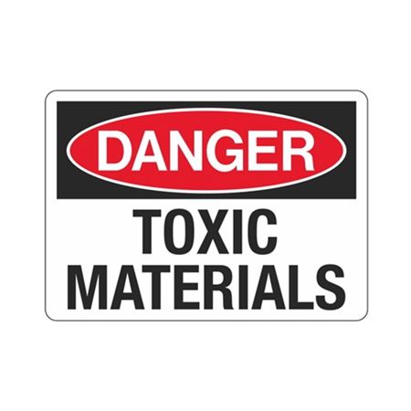 Danger Toxic Materials (Hazmat) Sign | Carlton Industries