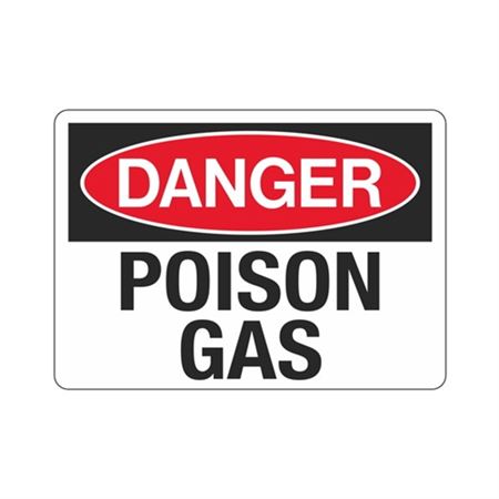 Danger Poison Gas Sign | Carlton Industries