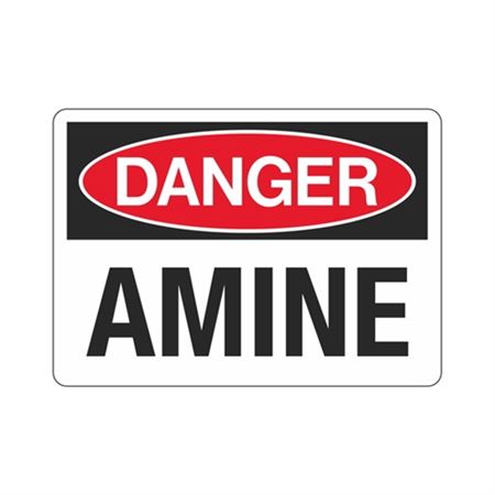 Danger Amine Sign | Carlton Industries