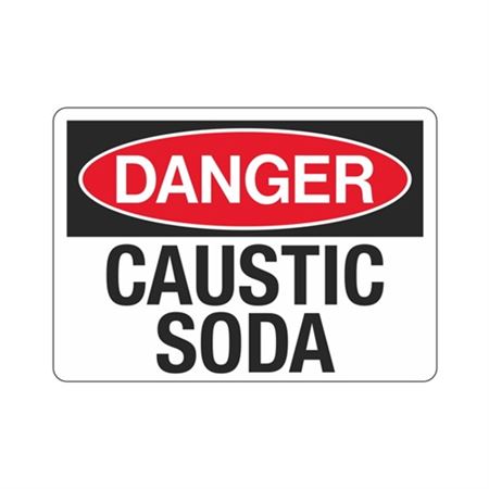 Danger Caustic Soda Sign | Carlton Industries