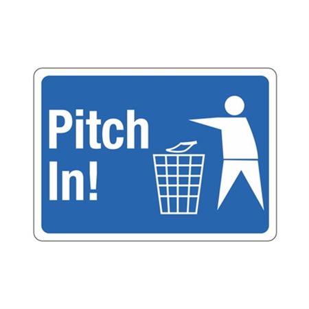 Pitch In! Sign | Carlton Industries