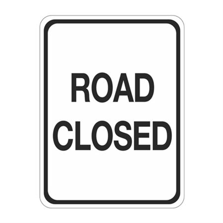 Road Closed Sign 18" x 24" | Carlton Industries