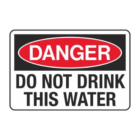Danger Do Not Drink This Water Decal | Carlton Industries