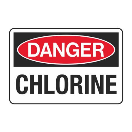 Danger Chlorine Decal | Carlton Industries