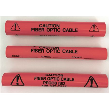Wraparound Fiber Optic Cable Markers - 2" | Carlton Industries